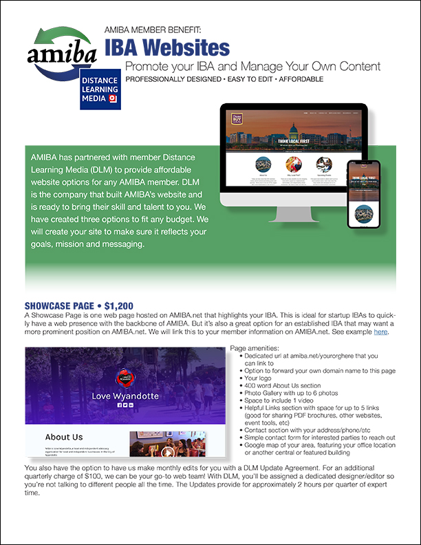 1/22/21 Local Leaders Roundtable: What's New at AMIBA - AMIBA